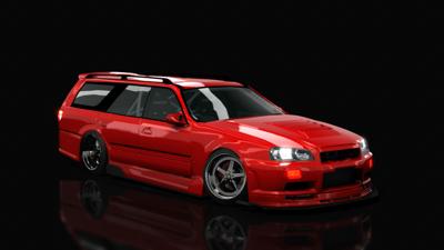 Nissan Stagea R34 The Boys | Car Mod | Assetto World