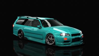 Nissan Stagea R34 The Boys | Car Mod | Assetto World
