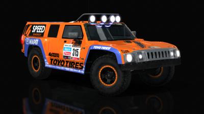 Hummer H3 Dakar T1 | Car Mod | Assetto World
