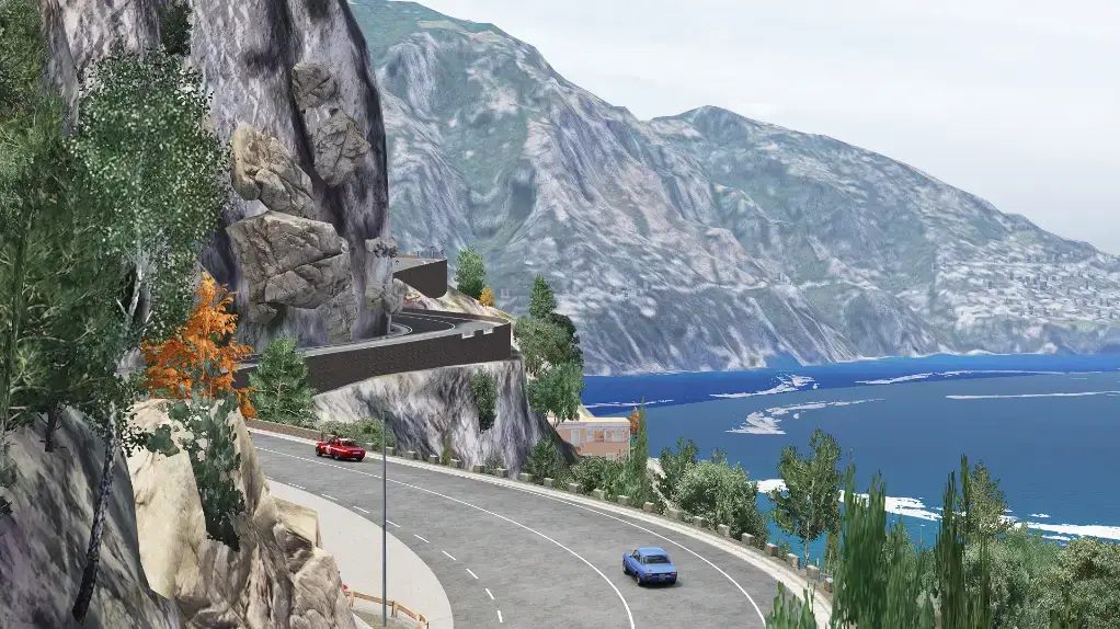 Amalfi Drive Traffic | Track Mod | Assetto World
