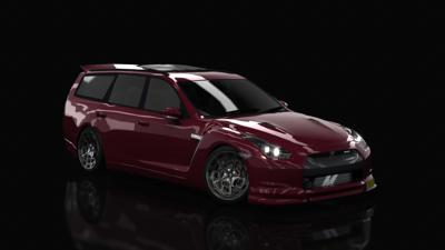 Nissan Stagea R35 GTR AWD Tuned | Car Mod | Assetto World