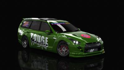 Nissan Stagea R35 GTR AWD Tuned | Car Mod | Assetto World