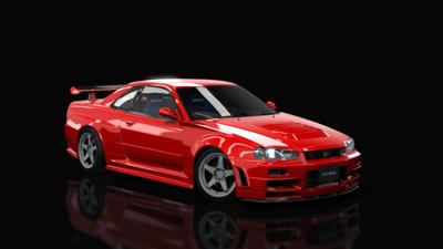 Nissan Skyline GT-R Strider.Sp Remix Type-II (RAYS LMGT4) | Car Mod ...