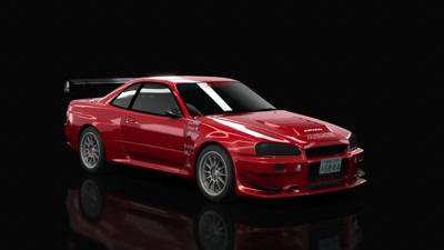 Nissan R34 GT-R MCR | Car Mod | Assetto World