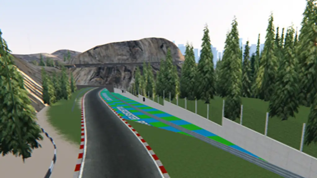 Roller Coaster - Full Course | Track Mod | Assetto World