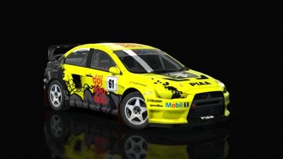 Mitsubishi Lancer Evolution X Rallycross | Car Mod | Assetto World