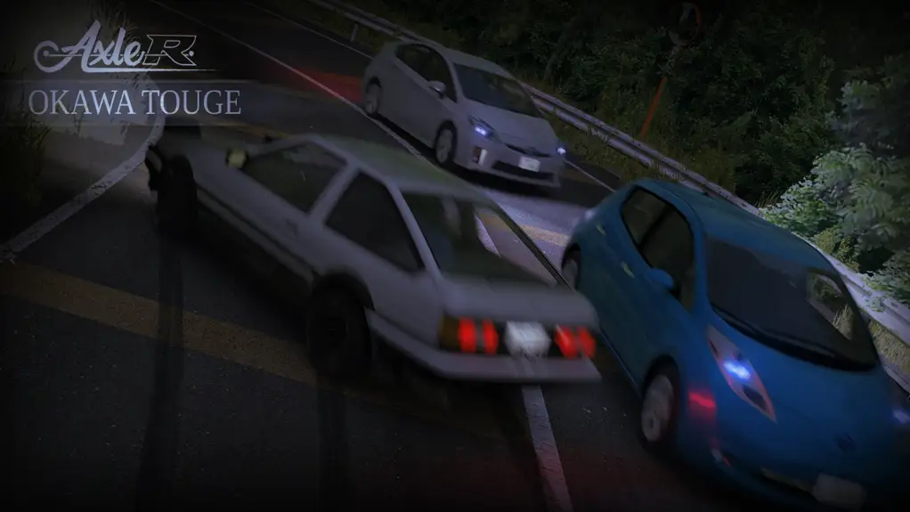 Okawa Touge traffic | Track Mod | Assetto World