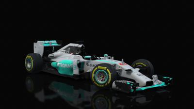 F1 2014 Mercedes F1 W05 Hybrid | Car Mod | Assetto World