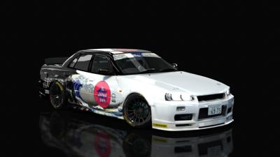 風 J-SiDE Nissan Skyline Type-R ER34 (Street) | Car Mod | Assetto World