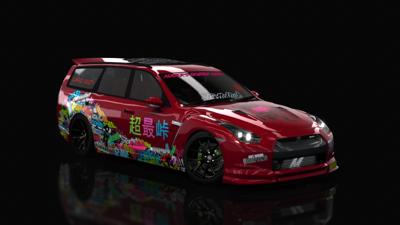 Nissan Stagea R35 GTR Drift spec. Stage 1 | Car Mod | Assetto World