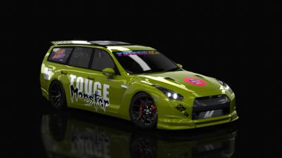 Nissan Stagea R35 GTR Drift spec. Stage 1 | Car Mod | Assetto World