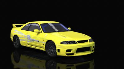 Nissan Skyline GT-R R33 LEON The Fast And The Furious 1 | Car Mod ...