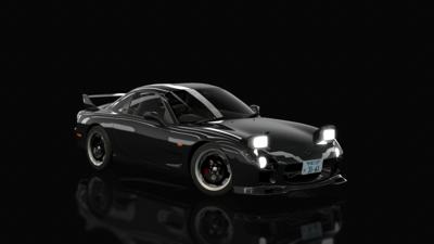 Touge Workshhop Mazda RX-7 A-Spec Night-ver. | Car Mod | Assetto World