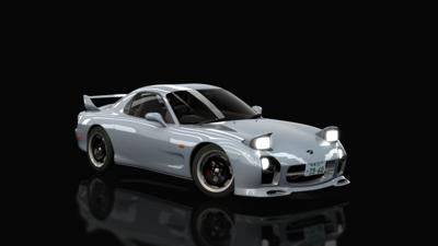 Touge Workshhop Mazda RX-7 A-Spec Night-ver. | Car Mod | Assetto World