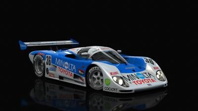 Minolta Toyota 89C-V LM | Car Mod | Assetto World