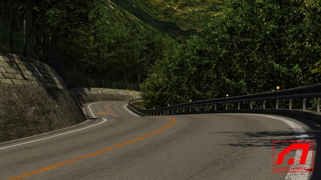 EK Tsubaki Line Real Uphill | Track Mod | Assetto World