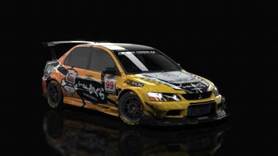 Mitsubishi Lancer Evolution IX Voltex Trophy | Car Mod | Assetto World