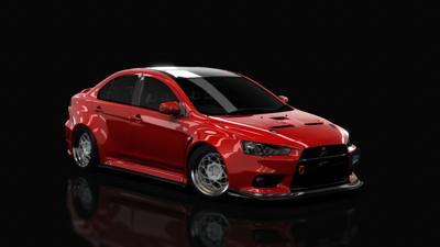 Mitsubishi Lancer Evolution X FINAL EDITION (Widebody Kits) | Car Mod ...