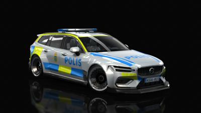 Volvo V60 Police | Critical | Car Mod | Assetto World