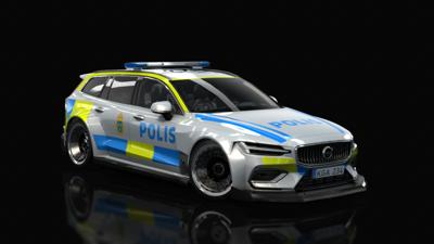 Volvo V60 Police | Critical | Car Mod | Assetto World