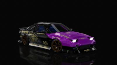 Nissan 180SX RPS13 D-max Type-III | Car Mod | Assetto World