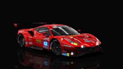 GTLM Ferrari 488 GTE EVO IMSA AC-Friends) | Car Mod | Assetto World