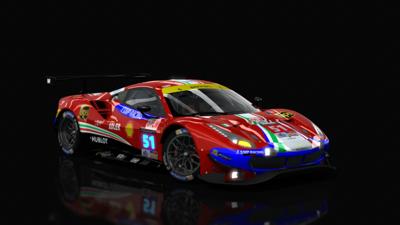 GTLM Ferrari 488 GTE EVO IMSA AC-Friends) | Car Mod | Assetto World