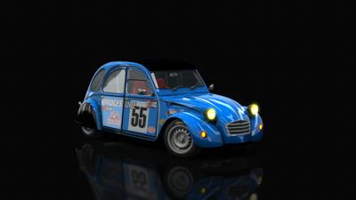 Citroen 2cv 70 race hellie | Car Mod | Assetto World