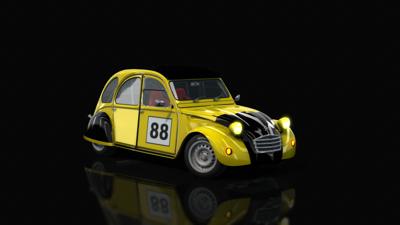 Citroen 2cv 70 race hellie | Car Mod | Assetto World