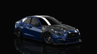 Infiniti Q50 Red Sport 2020 | High Speed | Car Mod | Assetto World