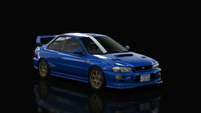 Subaru Impreza Coupe WRX Type R STi Version VI Limited 1999 | Car Mod ...