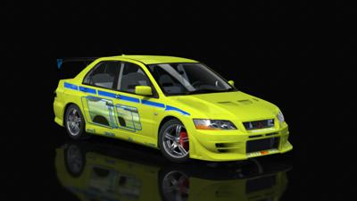 Mitsubishi Lancer brian 2 fast 2 furious | Car Mod | Assetto World