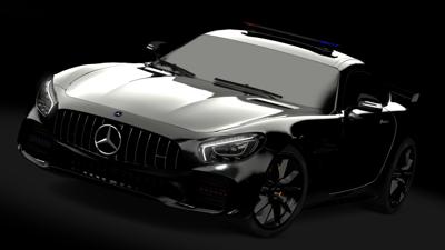 Mercedes-Benz AMG GTR Police 2014 | Car Mod | Assetto World