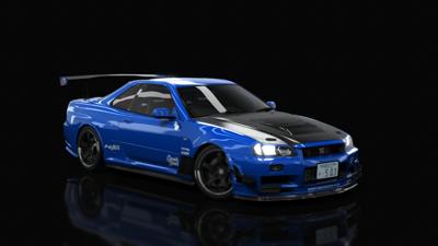 Nissan Skyline GTR R34 Single Turbo Strider.Sp | Redd Tuned | Car Mod ...