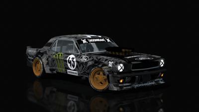 Ford Mustang Hoonigan Drift car | Car Mod | Assetto World