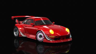 Porsche 993 RWB Poison | Car Mod | Assetto World