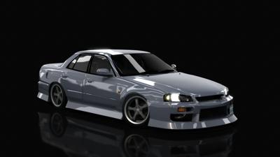 Nissan Skyline ER34 sedan | Car Mod | Assetto World