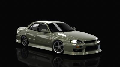 Nissan Skyline ER34 sedan | Car Mod | Assetto World