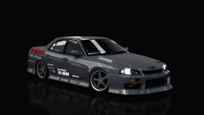Nissan Skyline ER34 sedan | Car Mod | Assetto World