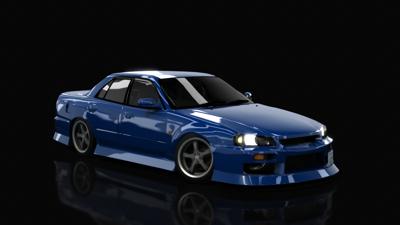 Nissan Skyline ER34 sedan | Car Mod | Assetto World