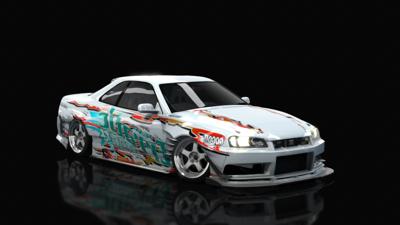 Nissan Skyline R34 Kazama | Rada x Veloce (Street) | Car Mod | Assetto ...