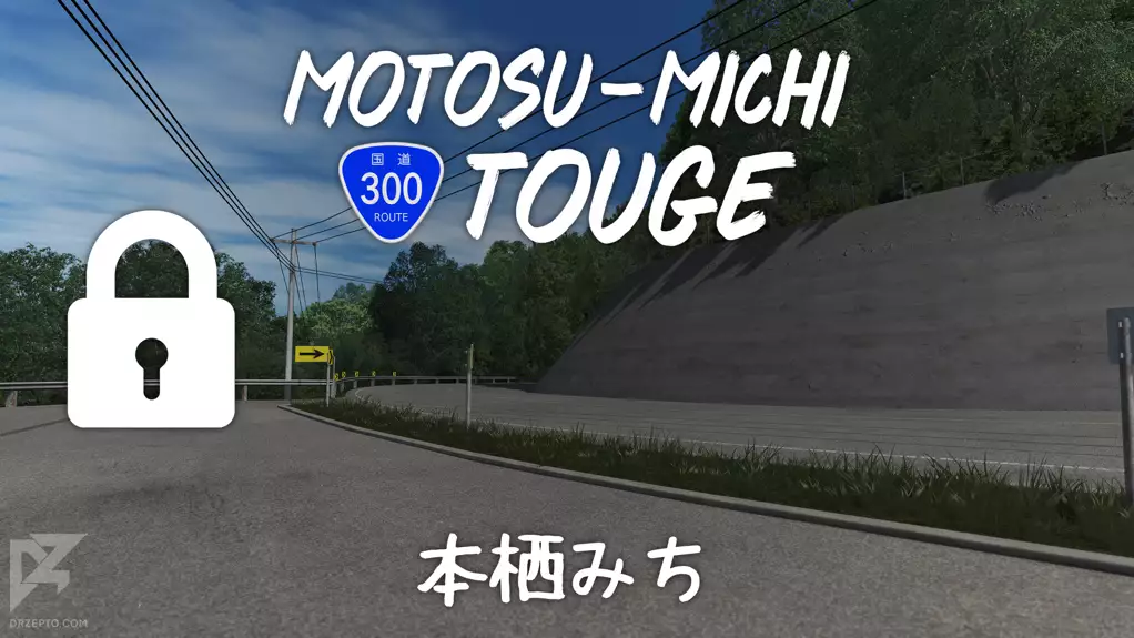 Motosu-michi Touge (Reverse) | Track Mod | Assetto World