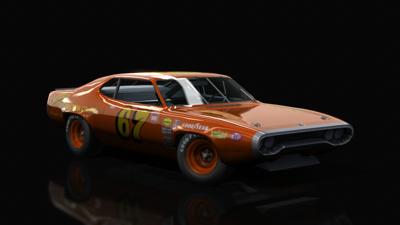 Plymouth Road Runner '71 NASCAR | Car Mod | Assetto World