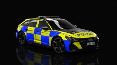 Audi RS6 2021 UK POLICE | Car Mod | Assetto World