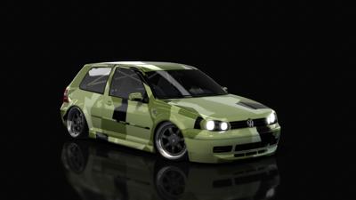 Volkswagen Golf MK4 1.9 TDI 110 HP EDISMD Air ride Stance | Car Mod ...