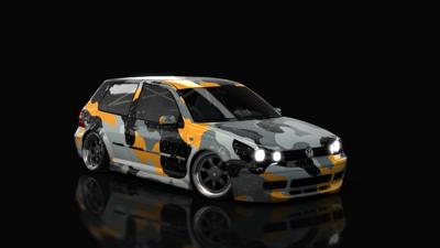 Volkswagen Golf MK4 1.9 TDI 110 HP EDISMD Air ride Stance | Car Mod ...