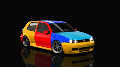 Volkswagen Golf MK4 353 HP Turbo RWD EDISMD Air ride Stance | Car Mod ...