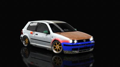 Volkswagen Golf MK4 353 HP Turbo RWD EDISMD Air ride Stance | Car Mod ...