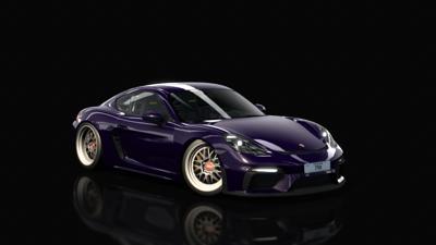 Porsche 718 Cayman GT4 WLW X SPARKO | Car Mod | Assetto World
