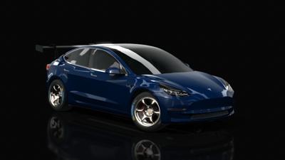 Tesla Model 3 Plaid | Car Mod | Assetto World